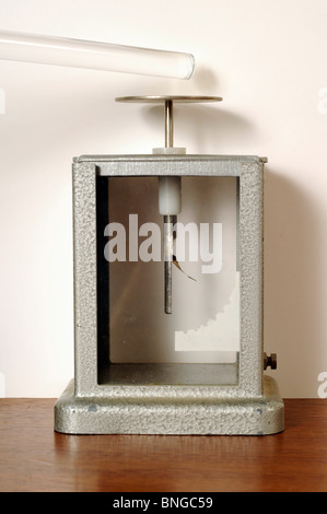 Charged Gold Leaf Electroscope Stock Photo - Alamy