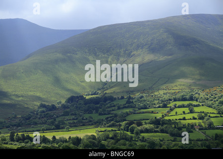 The Glen of Aherlow and Galtee Mountains, Co Limerick, Republic of ...