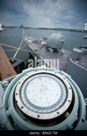 SHIP'S BRIDGE WING COMPASS Stock Photo - Alamy