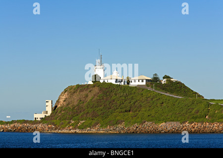 Nobbys Head Lighthouse Newcastle New South Wales Australia Stock Photo ...