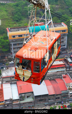 Cable car in Yunxian Park, Wulai, Taiwan Stock Photo - Alamy
