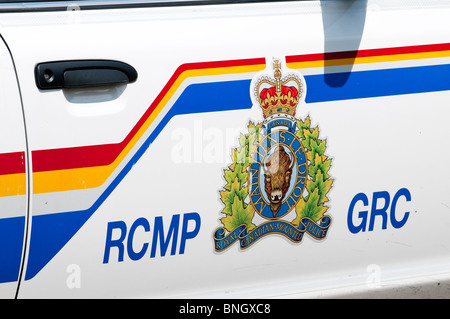 Royal Canadian Mounted Police badge, logo, RCMP Heritage Centre in ...