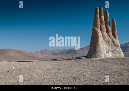 The Hand Of The Atacama Desert, Northern Chile. South America Stock ...