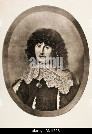 portrait of James Harrington, 1611 - 1677, an English philosopher ...