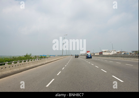 Vehicles on a highway, National Highway 8, New Delhi, India Stock Photo ...