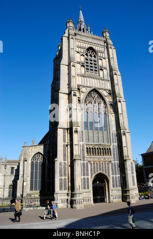 Church of St Peter Mancroft, Norwich as it appeared in the 19th century ...