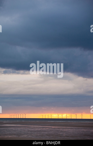 The Rhyl Flats offshore wind farm Stock Photo - Alamy