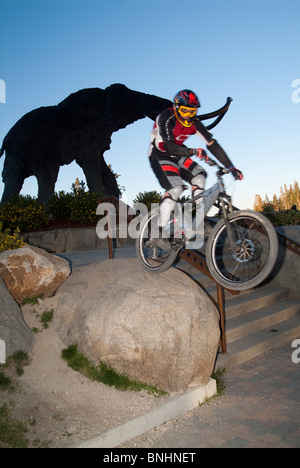 Mountain biker Brian Emerson Stock Photo - Alamy