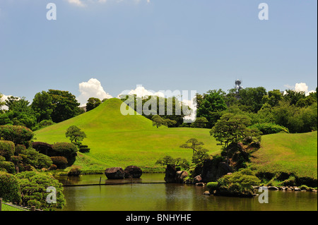 Suizenji Jojuen Garden Kumamoto Kumamoto Prefecture Kyushu island Japan ...
