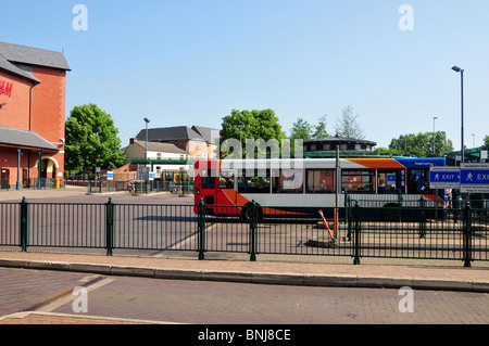 Bus station, Banbury, Oxfordshire Stock Photo - Alamy
