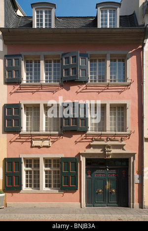 Beethoven house, Bonn, Germany, the birthplace of Ludwig van Stock ...