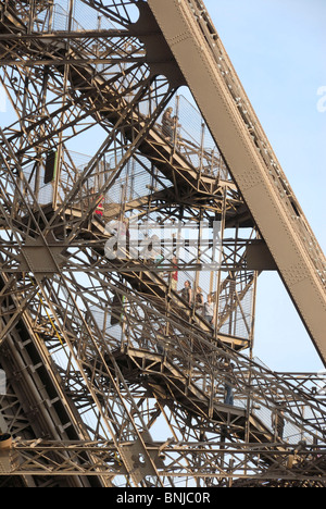 Eiffel Tower high tower rook France symbol landmark steel construction ...
