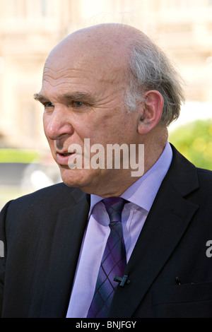 British politician Vince Cable MP of the Liberal Democrats pictured in ...