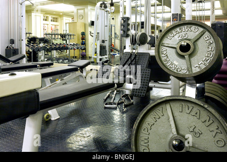 fitness center equipment private indoor sports facility training health ...