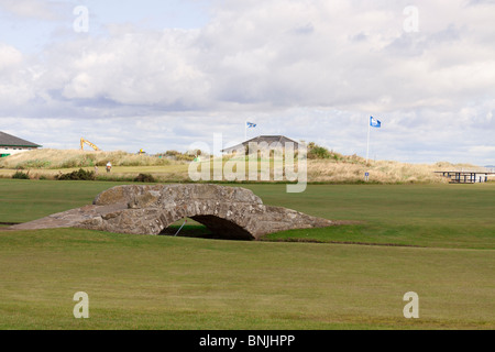 The Swilken Bridge on the 18th Fairway of the Royal and Ancient Golf ...