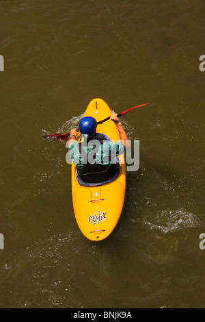 Kayaking on the Youghiogheny Scenic River, Sang Run, Maryland, USA ...