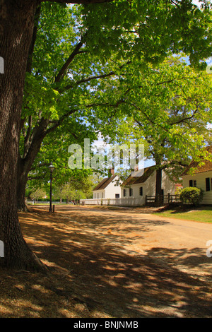 Williamsburg Virginia-Street Scene Stock Photo - Alamy