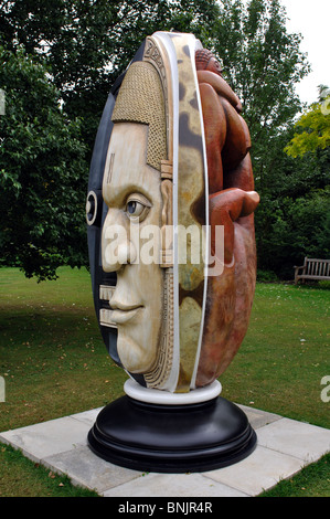 The Curates Egg by Derek Howarth, sculpture at University of Leicester ...