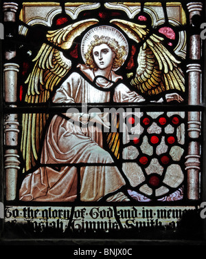 Stained glass window Arts and Craft artwork by Mary Lowndes, Lamarsh ...