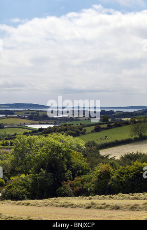 Strangford Lough near the town of Killinchy, between Comber and ...