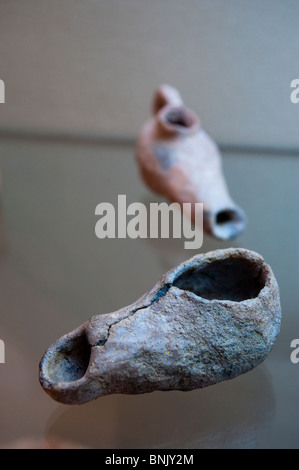 Roman oil lamps from ancient Rusadir, I-III century BC, Archaeological ...