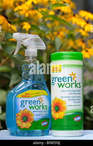 Eco Friendly, environmentally safe, biodegradable products Stock Photo ...