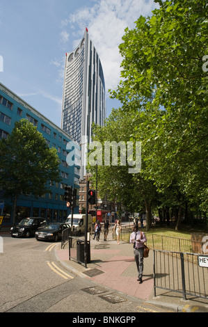 Strata, Elephant and Castle, London SE1, United Kingdom Stock Photo - Alamy