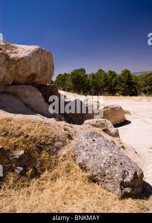Dolmen - Cueva de Menga, Antequera, Malaga province, Region of ...