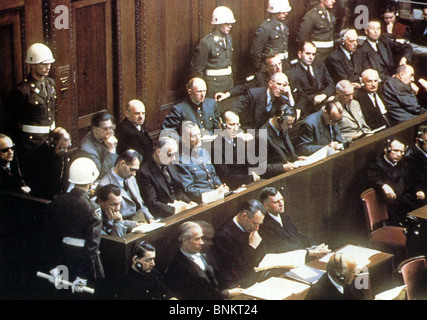 NUREMBERG TRIALS : 1945 Stock Photo - Alamy