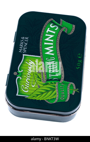 Tin of travel sweets Stock Photo - Alamy