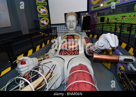 BodyWorks exhibit with Tess the 50 foot body simulator at the ...