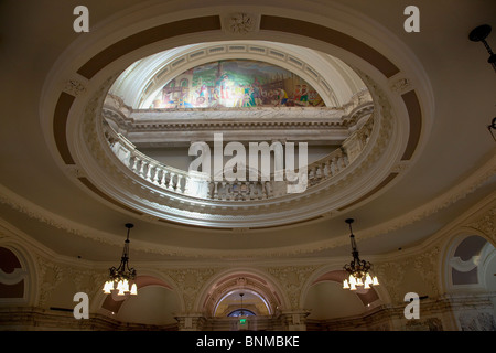 the great hall interior of Belfast City Hall belfast northern ireland ...