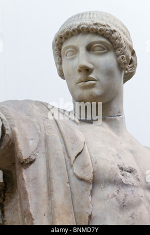 Sculpture of Apollo from Temple of Zeus, Olympia Museum, Olympia ...