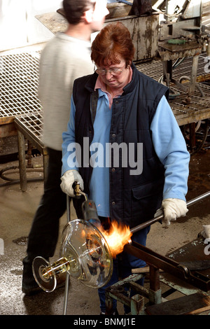 Waterford Crystal, Glass Making factory, Ireland Stock Photo - Alamy