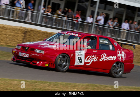 1994 Alfa Romeo 155 TS BTCC contender with driver Marco Cajani at the ...