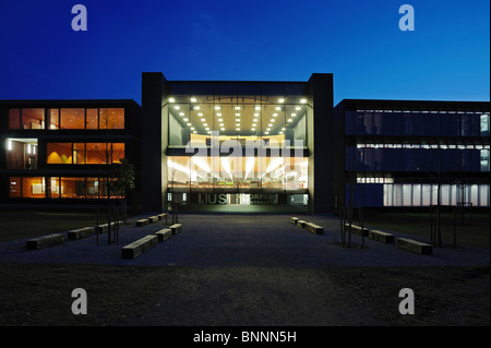 university Lugano Ticino Tessin Switzerland hall Lugano USI modern ...