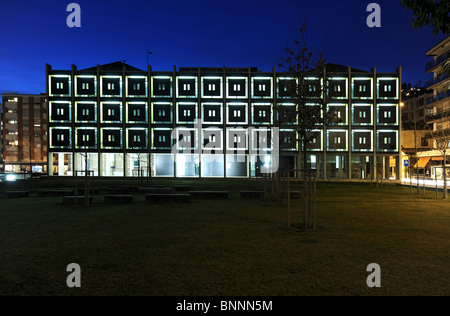 university Lugano Ticino Tessin Switzerland hall Lugano USI modern ...