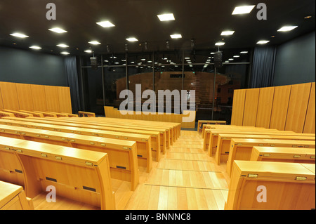 university Lugano Ticino Tessin Switzerland hall Lugano USI modern ...