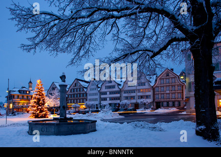 Gais place winter snow Christmas tree Christmas tree Christmas Advent ...