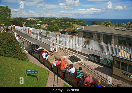 The Beer Heights Light Railway at Pecorama, Beer, Devon, England, UK ...