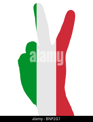 Italian finger signals Stock Photo - Alamy