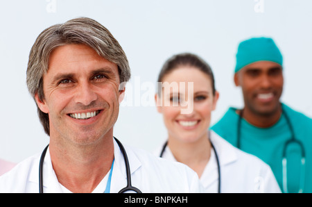 Portrait of a beautiful medical team Stock Photo - Alamy