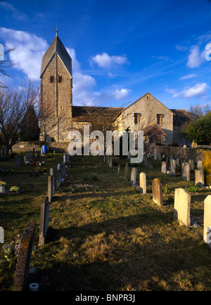 Village parish church of Blessed Virgin Mary, Rattery, south Devon ...