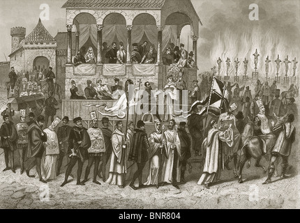 auto da fe at seville Stock Photo - Alamy