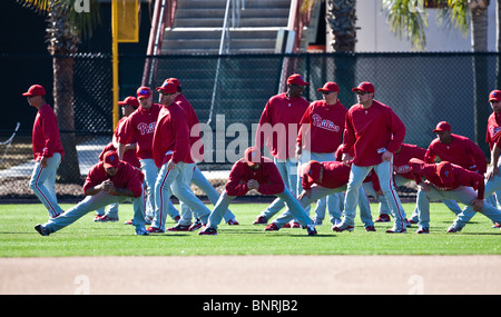 Spring Training at the Philadelphia Phillies compound in Clearwater ...