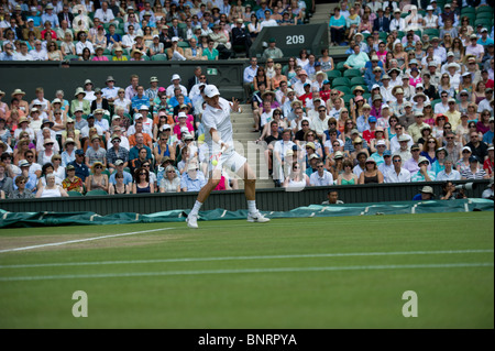 June 30 2010: Roger Federer losing to Tomas Berdych. Wimbledon ...