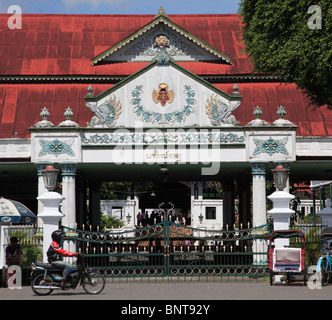 The Kraton (Sultan’s palace); Yogyakarta, Java, Indonesia Stock Photo ...