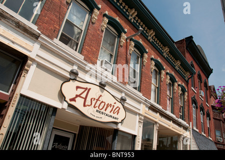 Downtown Phelps, NY USA Stock Photo - Alamy