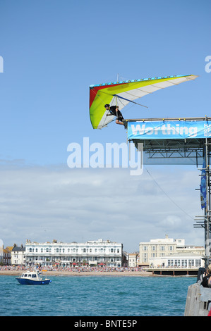 Worthing Bird-man competition Stock Photo - Alamy