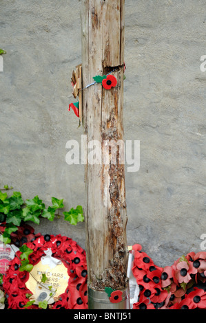 "Shot at Dawn", firing squad post from the First World War at Poperinge ...